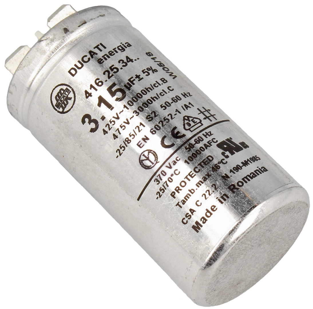 Ducati capacitor 3,15µF 475V - fhp.fi - appliance spare parts