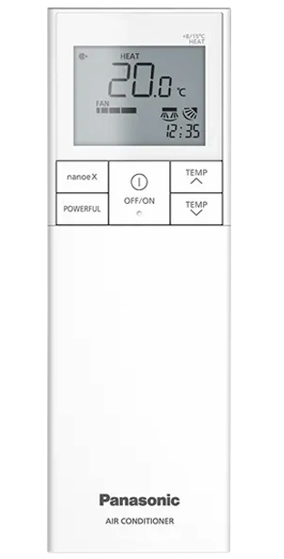 Panasonic heat pump remote ACXA75C21260 (U246194) - fhp.fi - appliance ...
