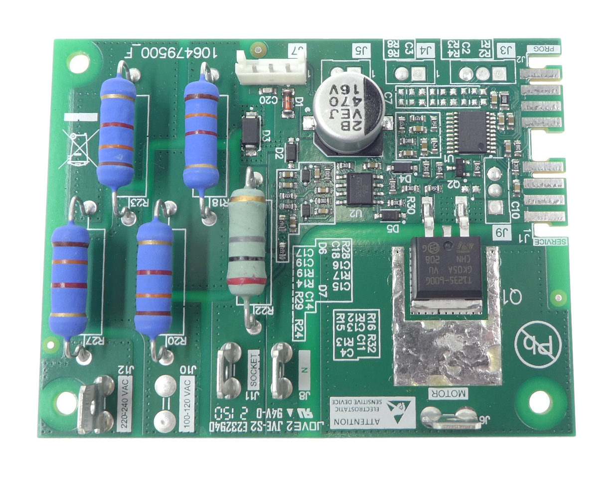 Nilfisk Alto vacuum cleaner pcb - fhp.fi - appliance spare parts