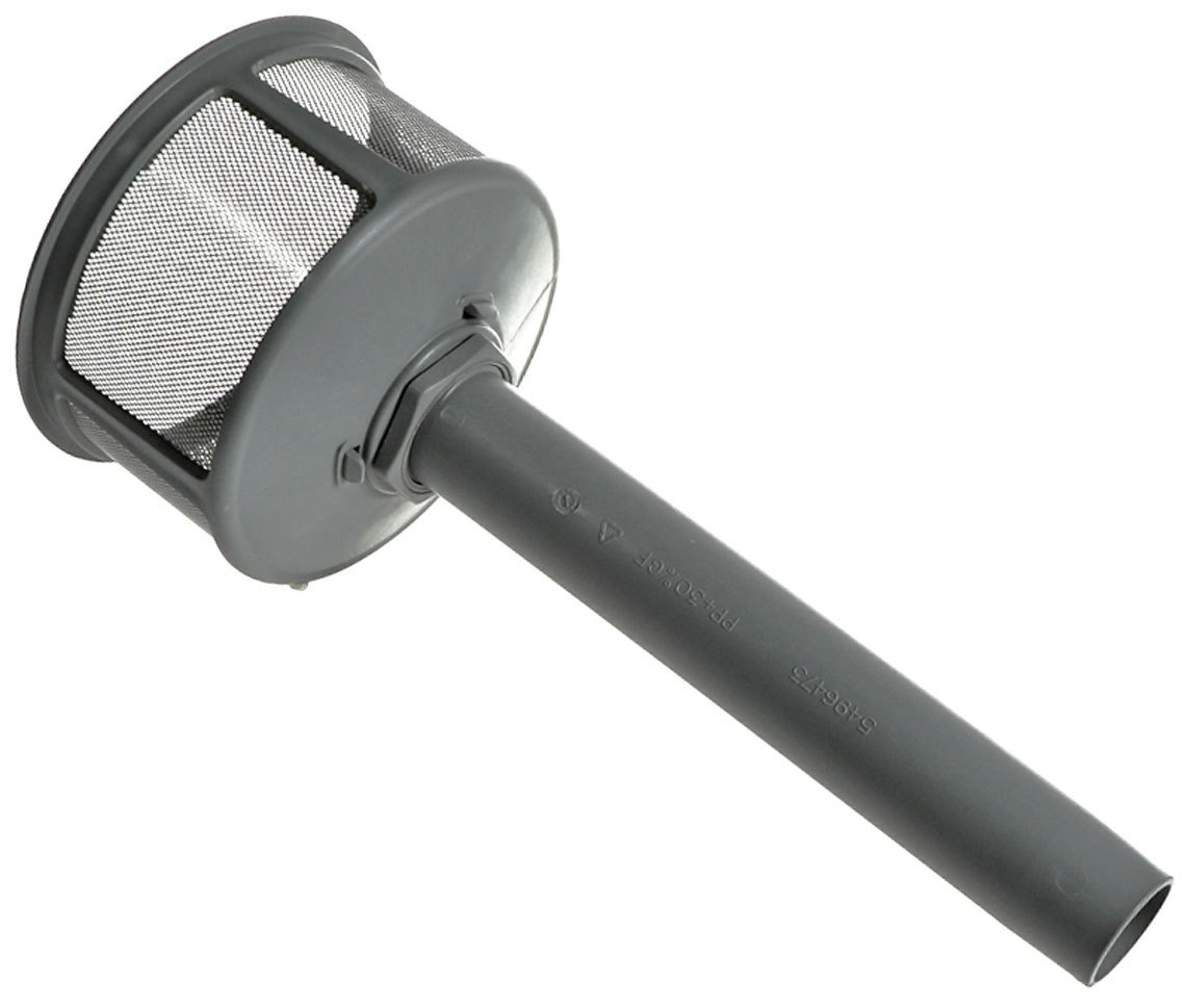 Electrolux over flow pipe with filter 0L2830 - fhp.fi - appliance spare ...