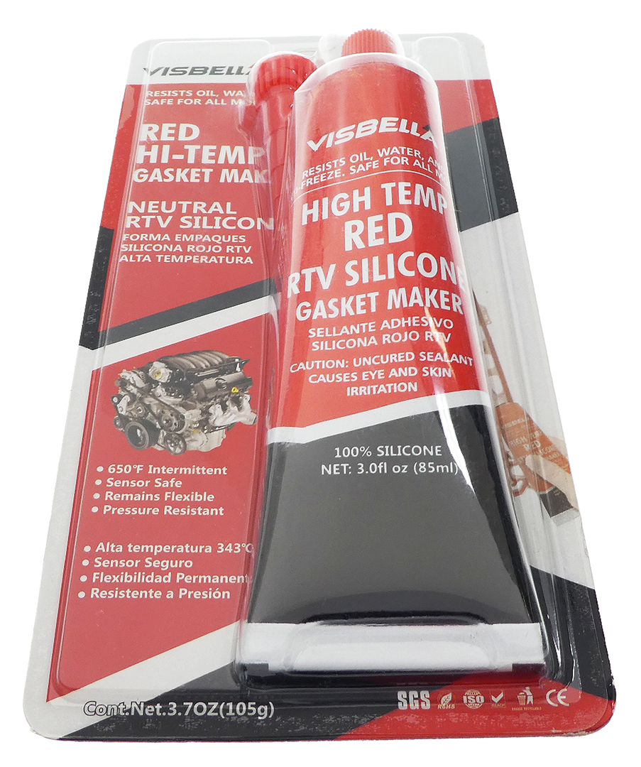 Heat silicon, red (85 ml) - fhp.fi - appliance spare parts