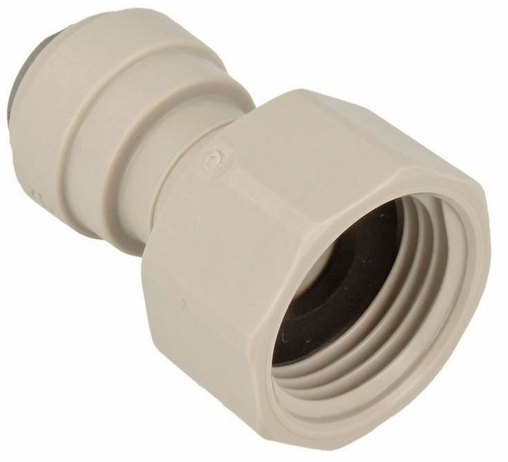Fridge water tube tap connector 1/2" - 8mm - fhp.fi - appliance spare parts