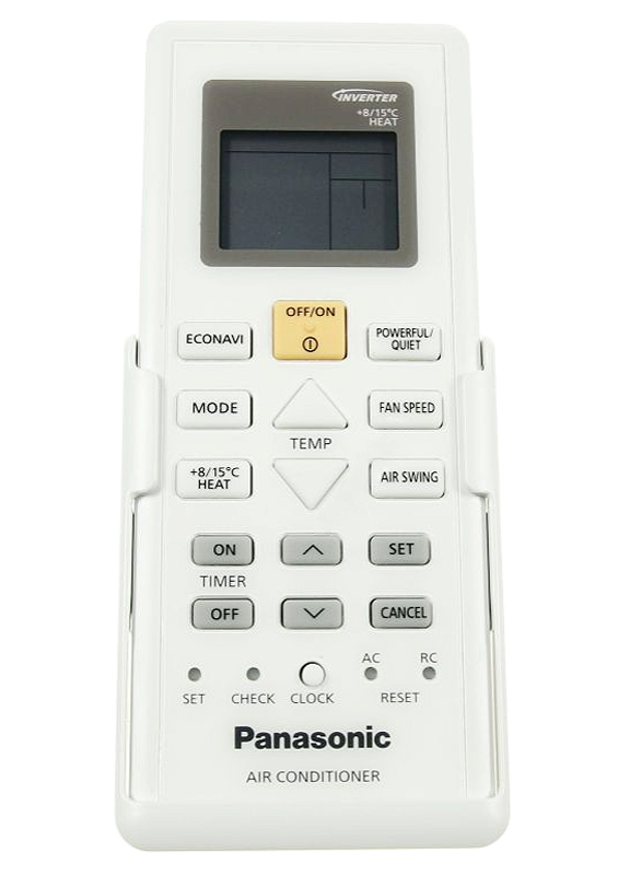 Panasonic heat pump remote control ACXA75C01920 - fhp.fi - appliance ...