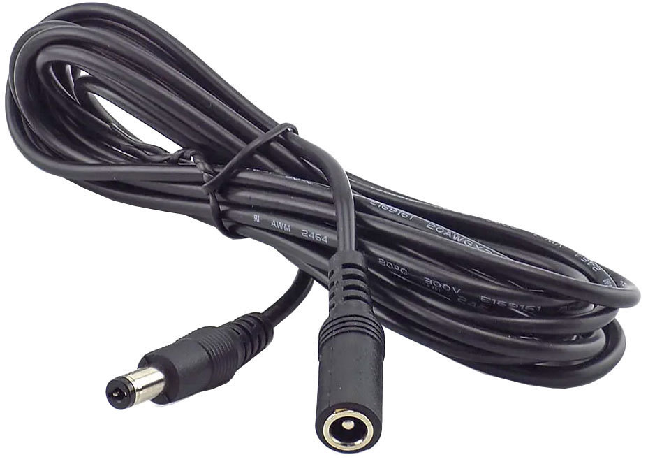 DC extension cable 5,5x2,1mm 2m - fhp.fi - appliance spare parts