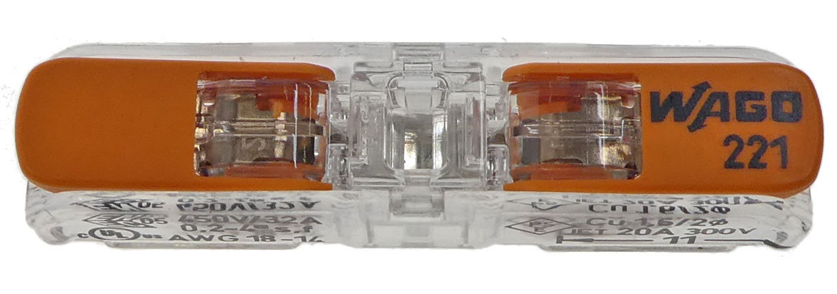 Wago inline connector 0,2-4mm2 - fhp.fi - appliance spare parts