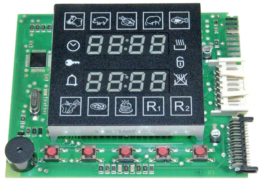 Smeg oven display / button PCB 691650857 - fhp.fi - appliance spare parts