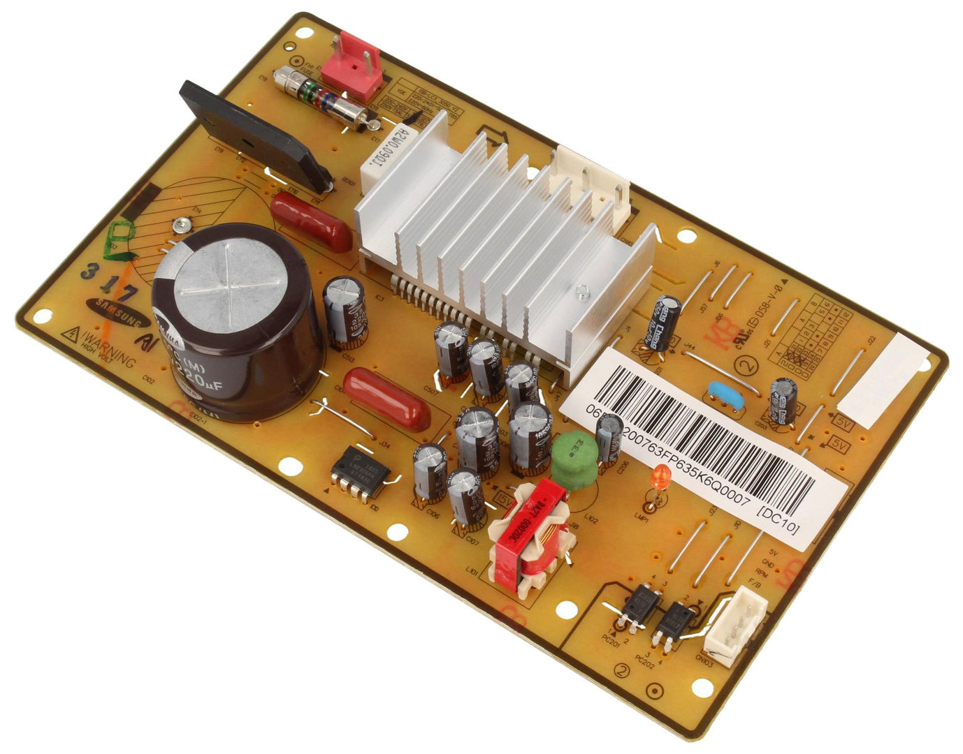 Samsung fridge inverter PCB DA92-00763F - fhp.fi - appliance spare parts