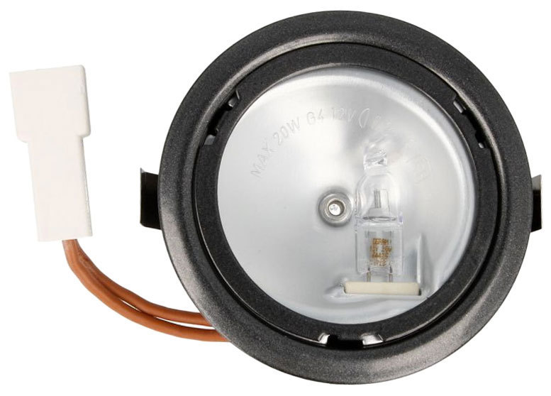 Elica halogen lamp 20W, black - fhp.fi - appliance spare parts