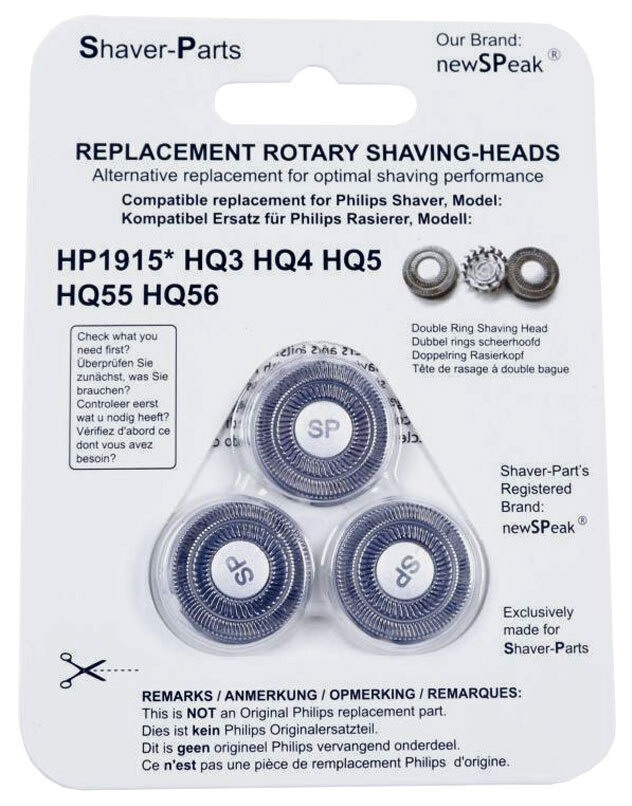 Philips shaver blades HQ5 3pcs (alt) - fhp.fi - appliance spare parts