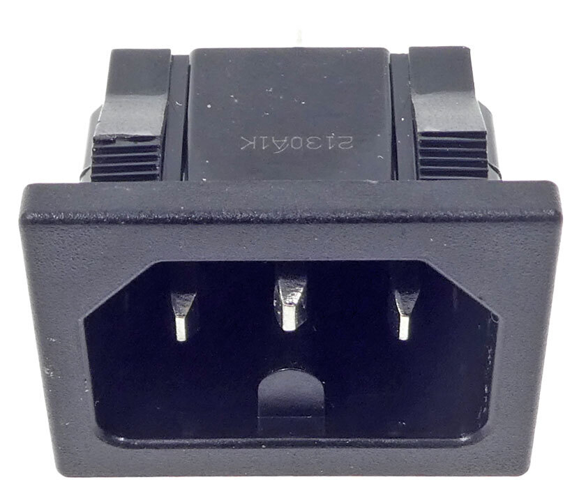 Power Inlet Iec C16 4 8mm Connectors Fhp Fi Appliance Spare Parts