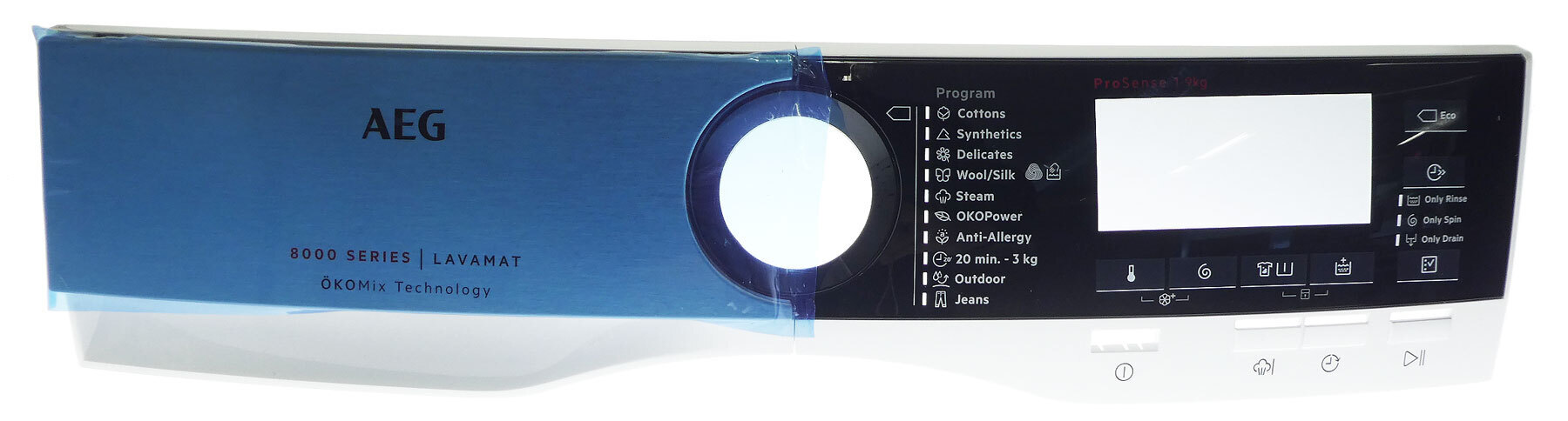 AEG washing machine front panel - fhp.fi - appliance spare parts